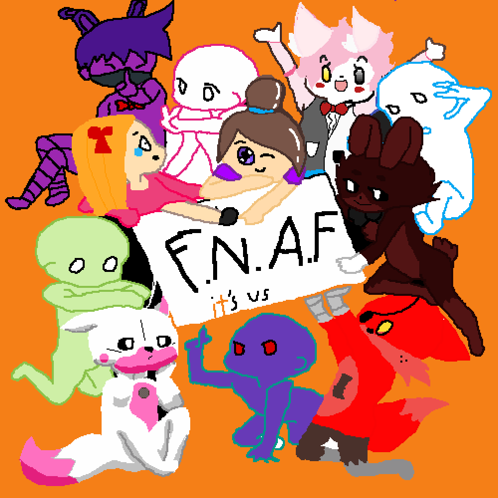 Editing FNAF - Free online pixel art drawing tool - Pixilart