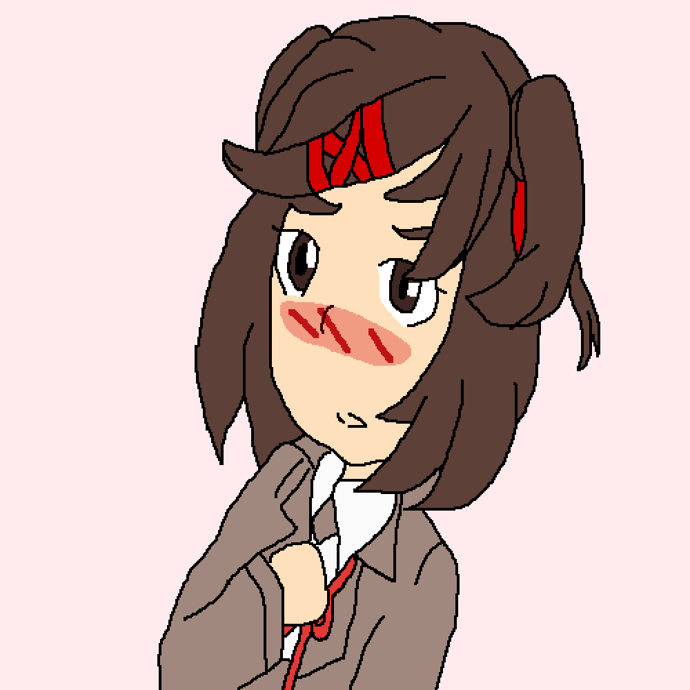 Pixilart - Doki Doki pixel art club! by ByeBlueBerry