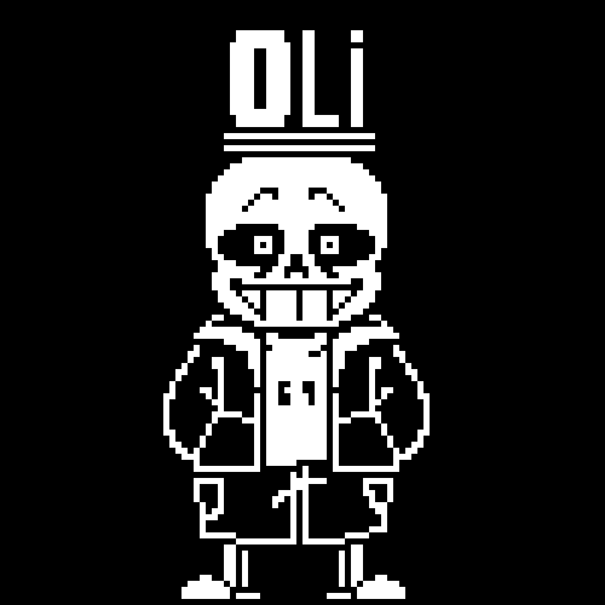 Pixilart - sanssona sprite lol by ghostlyy