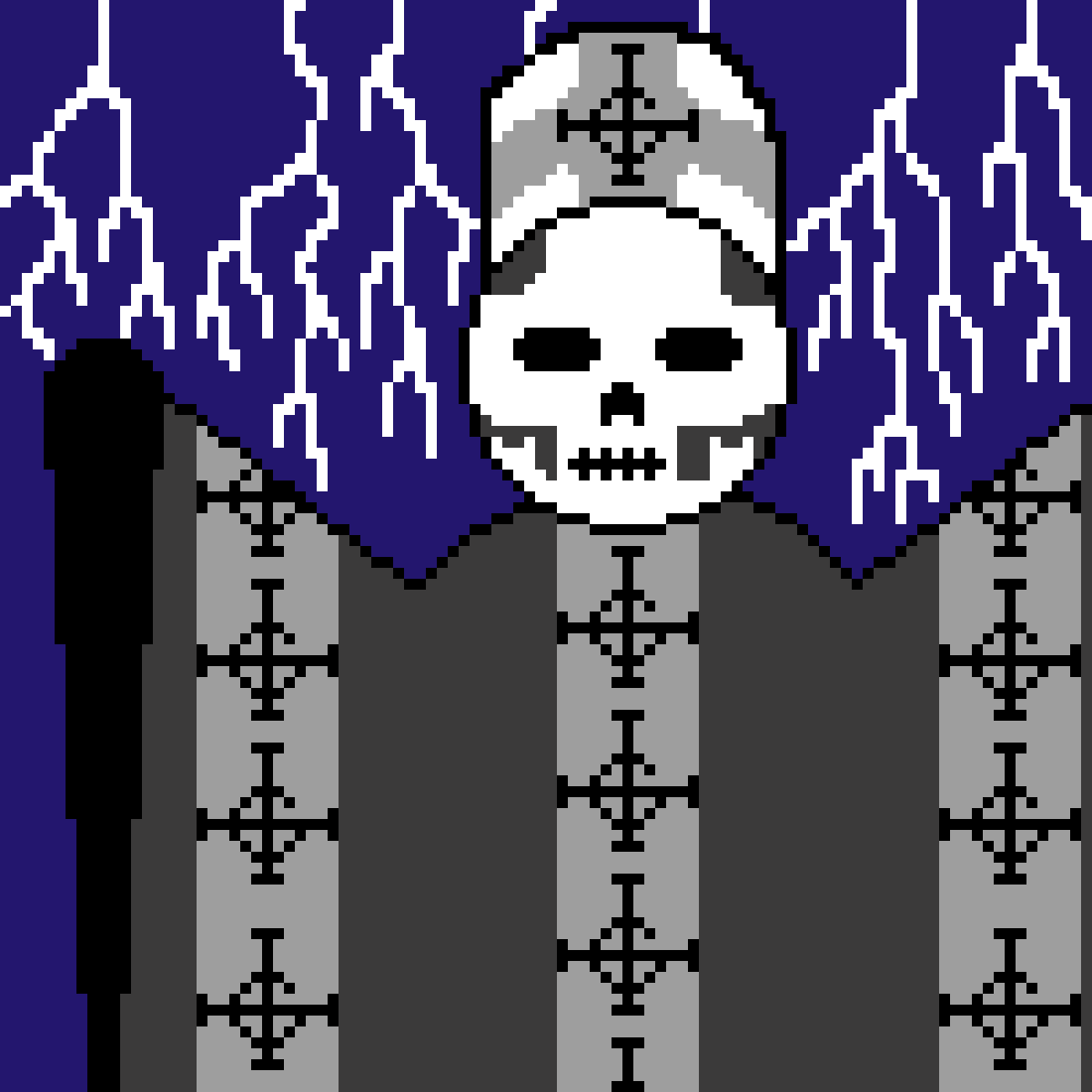 Pixilart - 8 bit papa by Anonymous