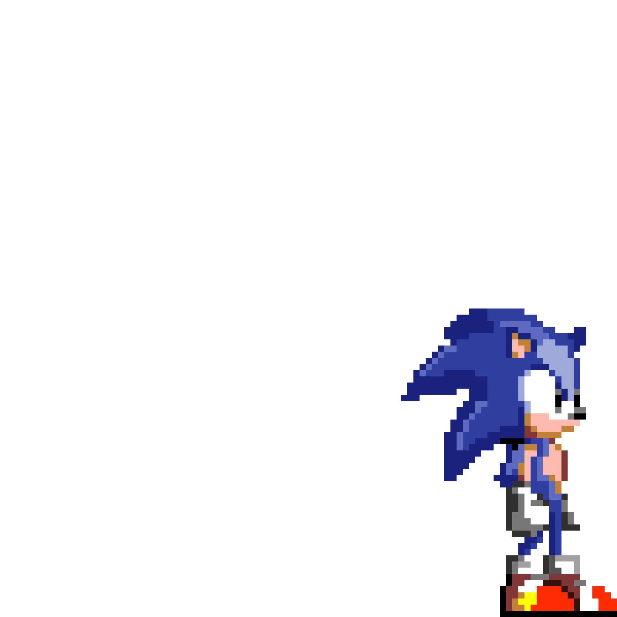 Pixilart - Sonic by Bfdi-ep-maker