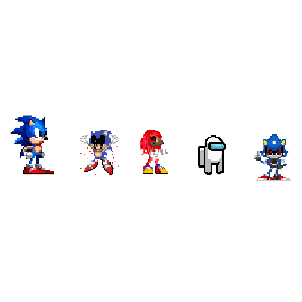 Pixilart - sprites to make a stamp by bubba-boi