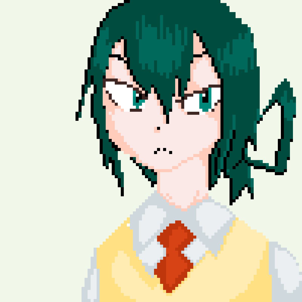 Editing Asui Tsuyu Genderbend - Free online pixel art drawing tool ...