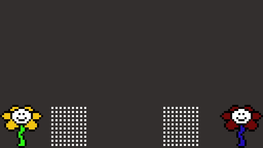 Pixilart - End Flowey vs Flowey by SANSPAI