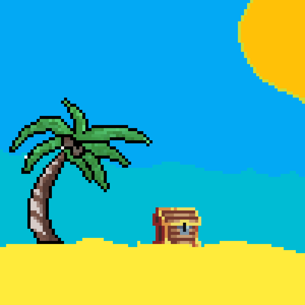 Pixilart - treasure by Terminator-T800