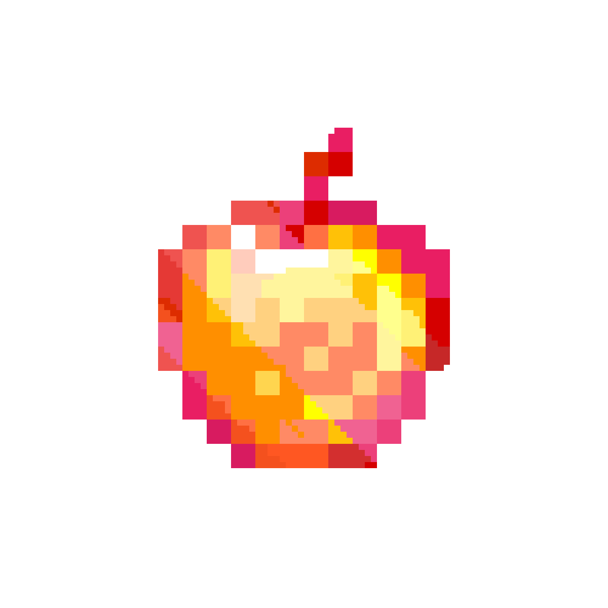 Pixilart - Notch apple by Artismyheart27