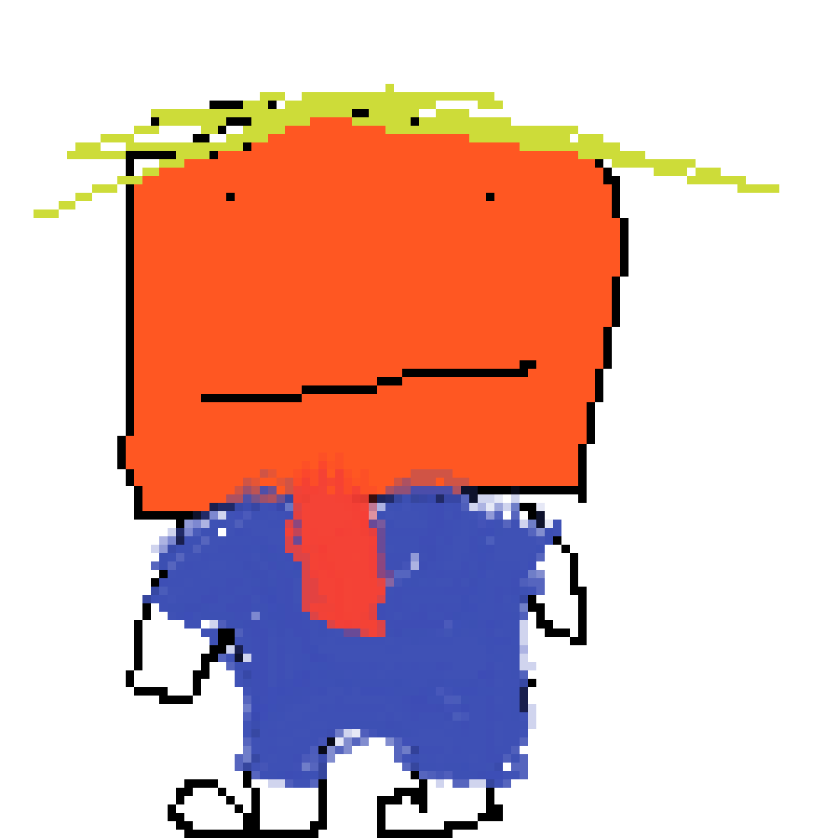 Editing donald trump - Free online pixel art drawing tool - Pixilart