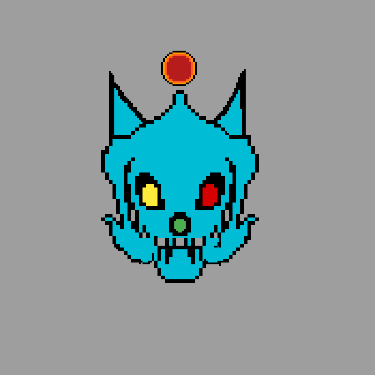 Editing custom gaster blaster - Free online pixel art drawing tool ...