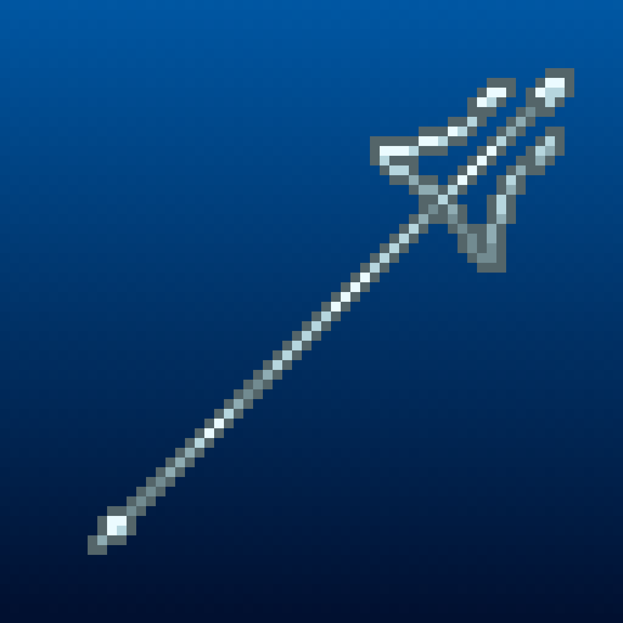 Pixilart - Tiburon's Trident by Sharketeer