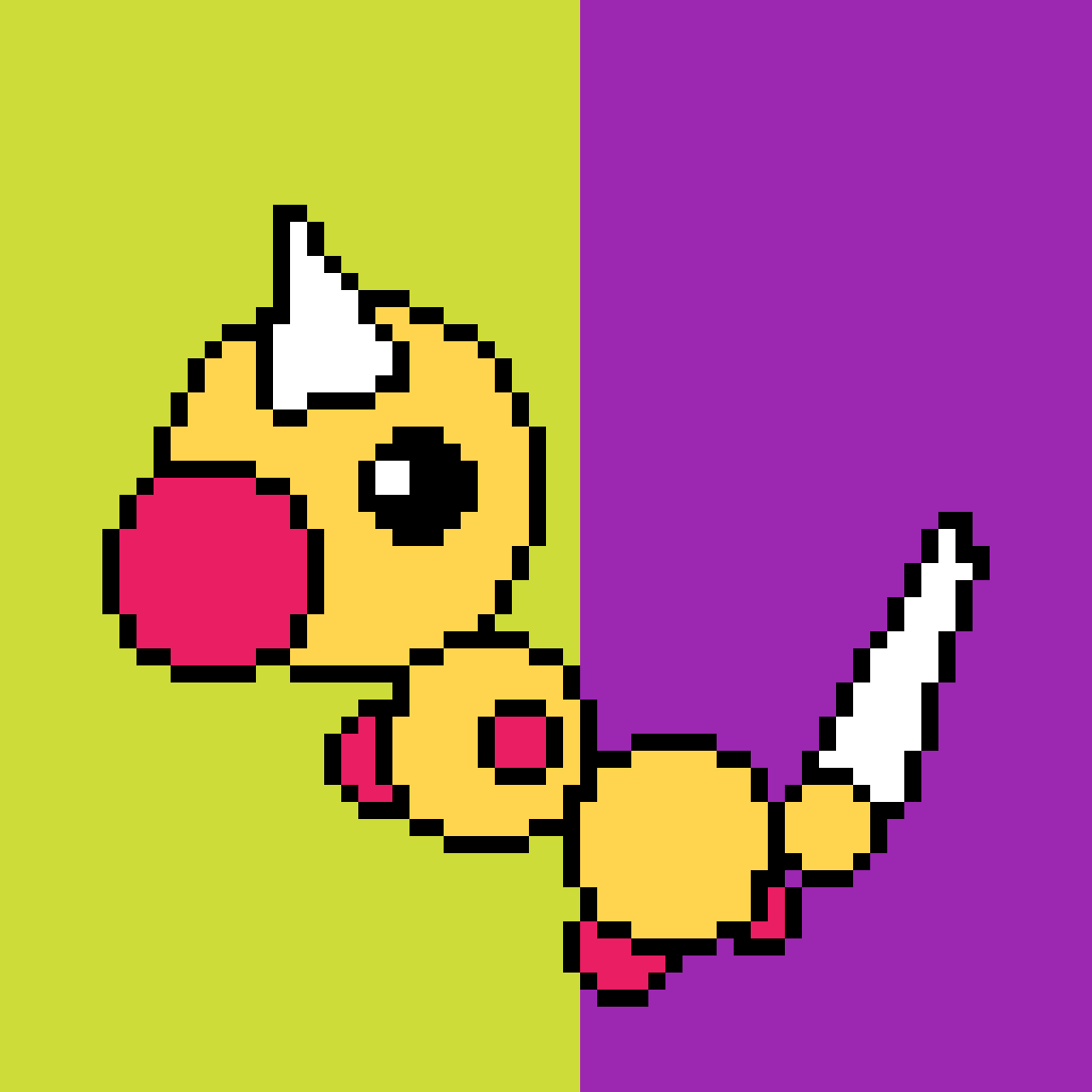 Editing Pokemon Sprite #13 Weedle - Free online pixel art drawing tool ...