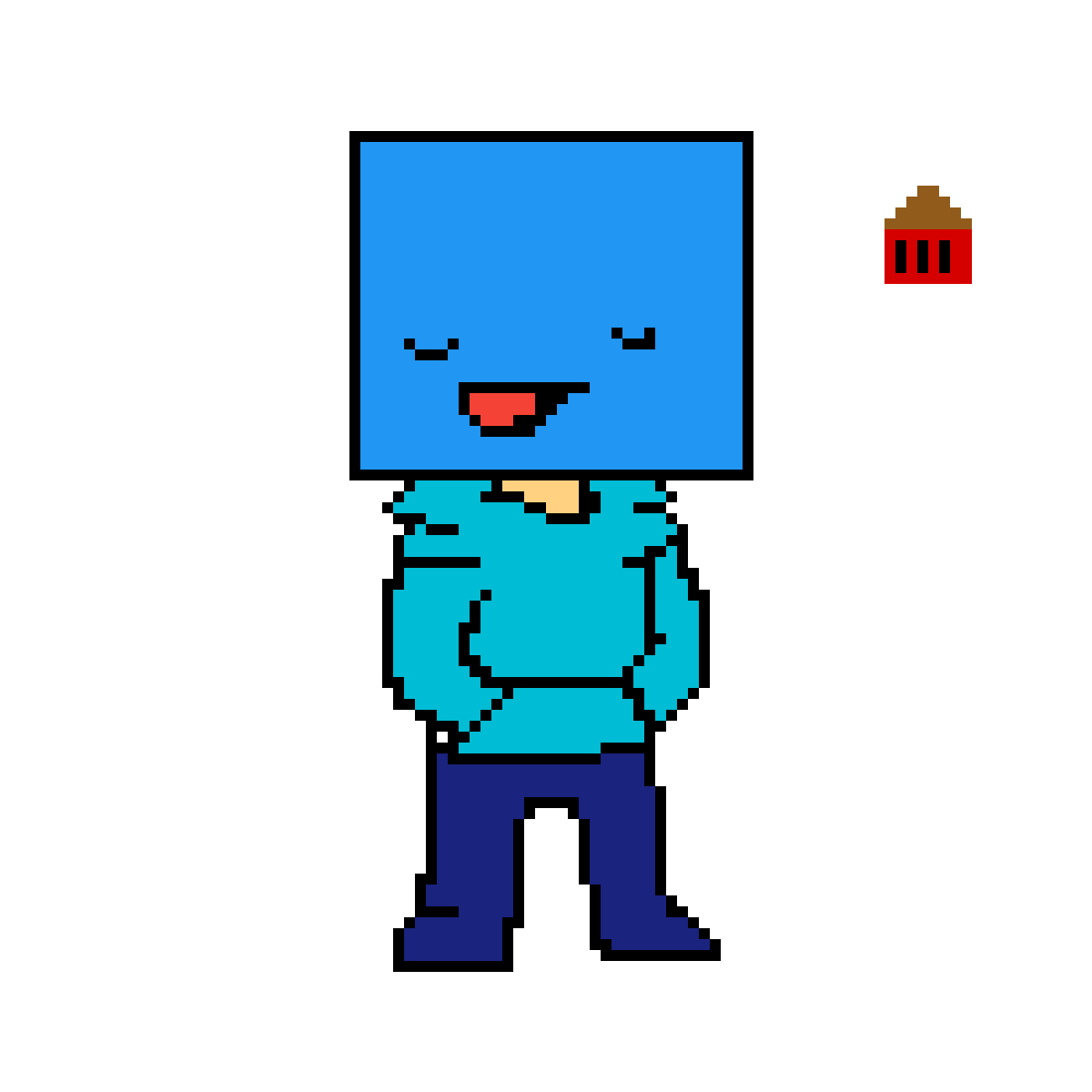 Pixilart - Skeppy by Divie