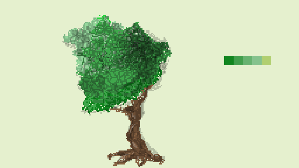 Pixilart - Tree Tutorial by oladushkas