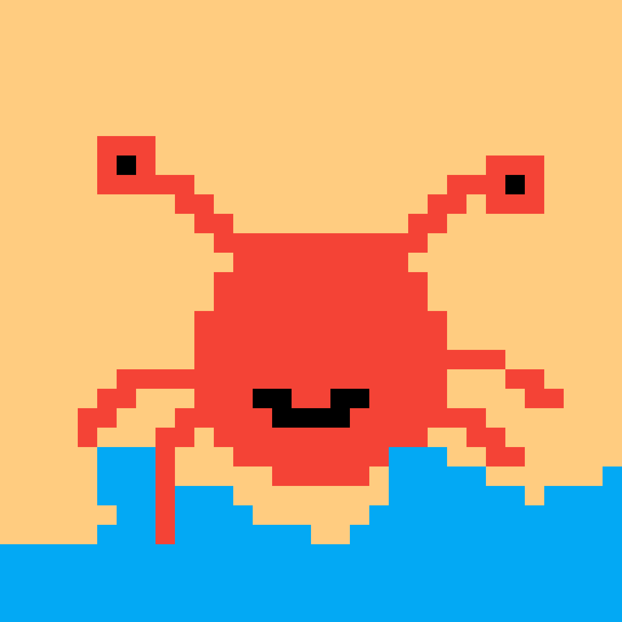 Pixilart - Crab rave UwU by Floofy-dude