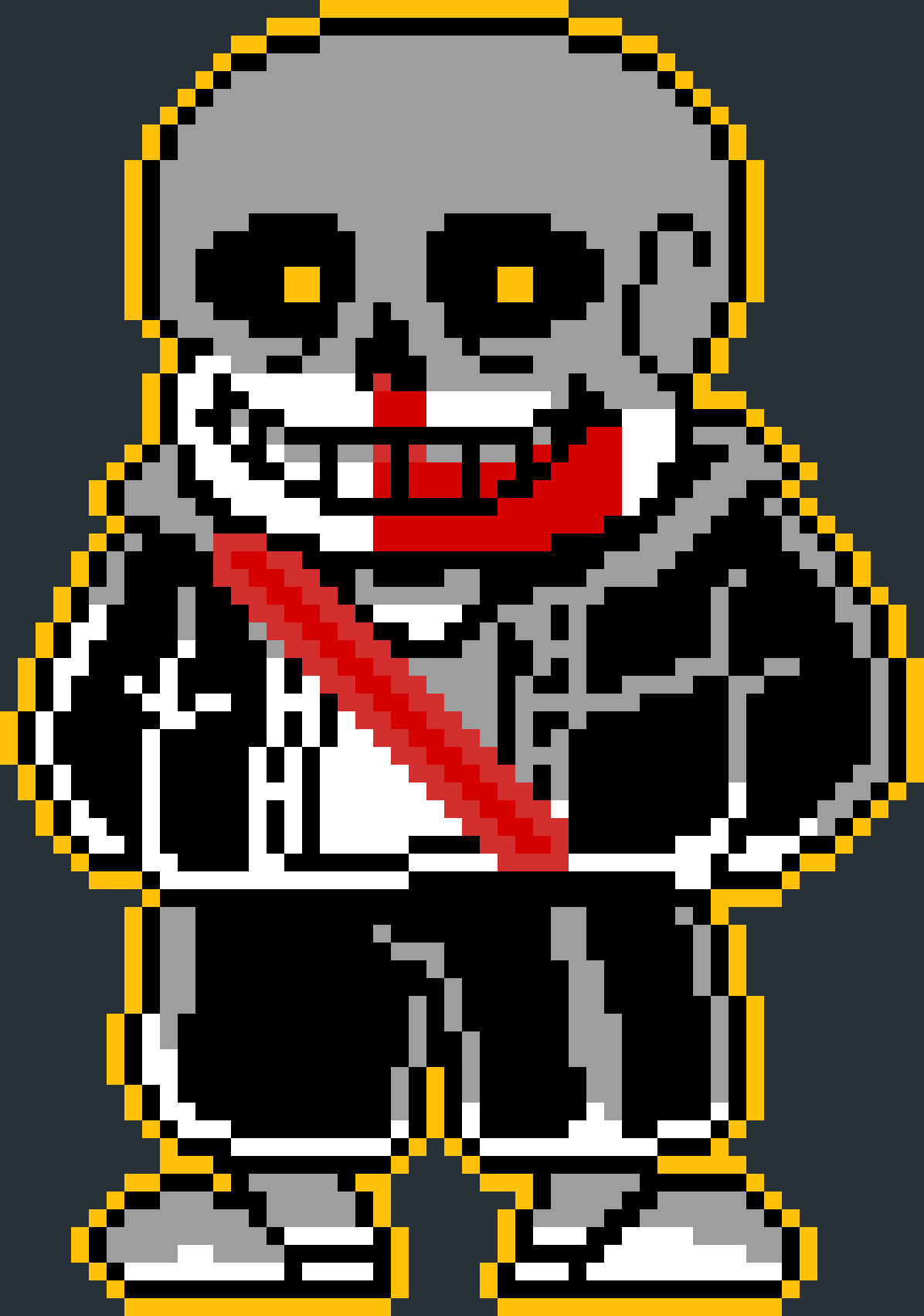 Editing Papyrus's ainavol Ghost!! - Free online pixel art drawing tool ...