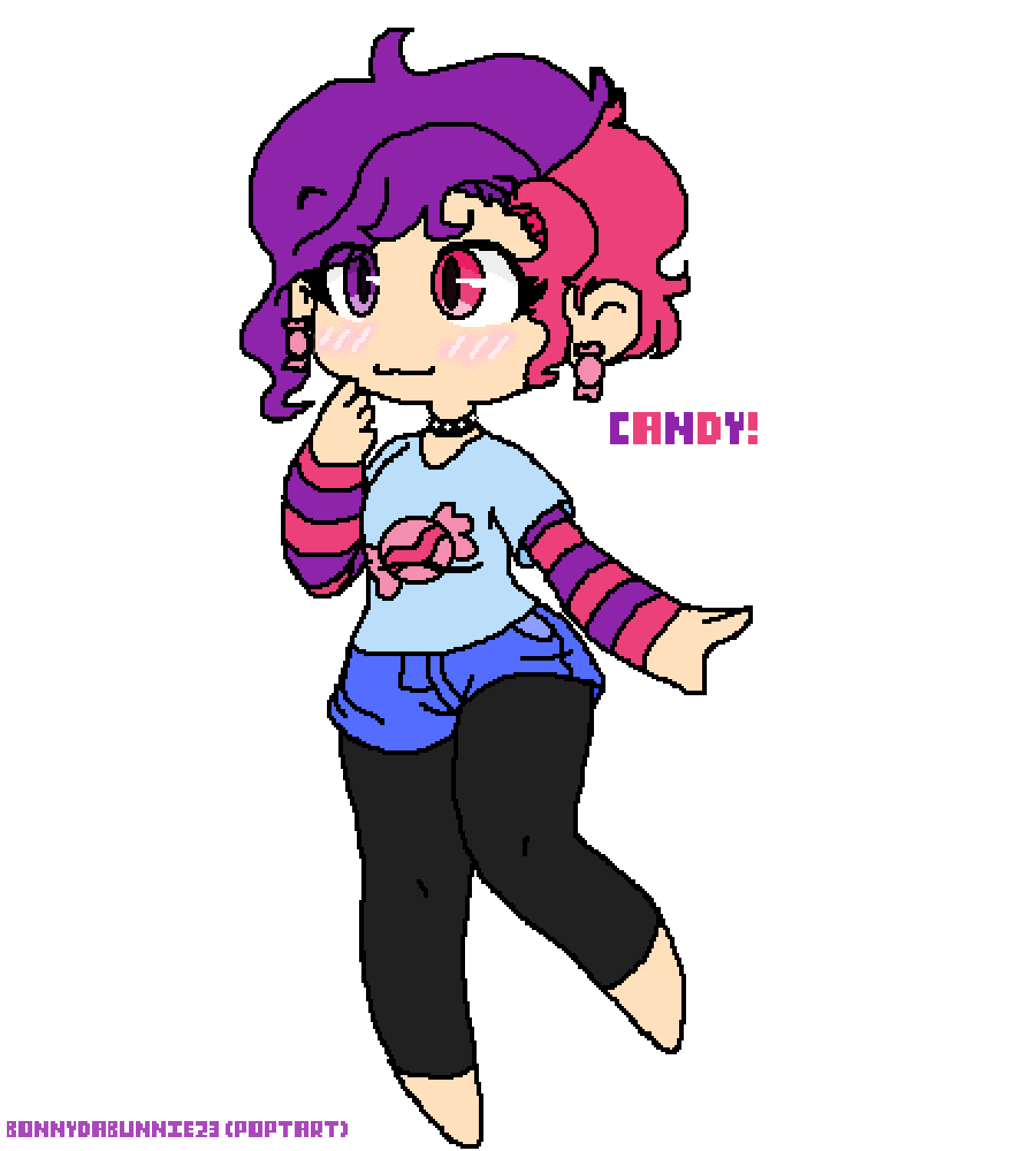 Pixilart - Candy OC Idea by BonnyDABunnie23