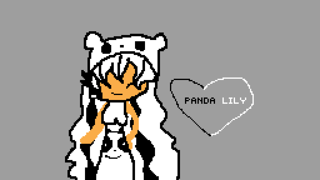 Pixilart - Panda Lily by Sharkster10