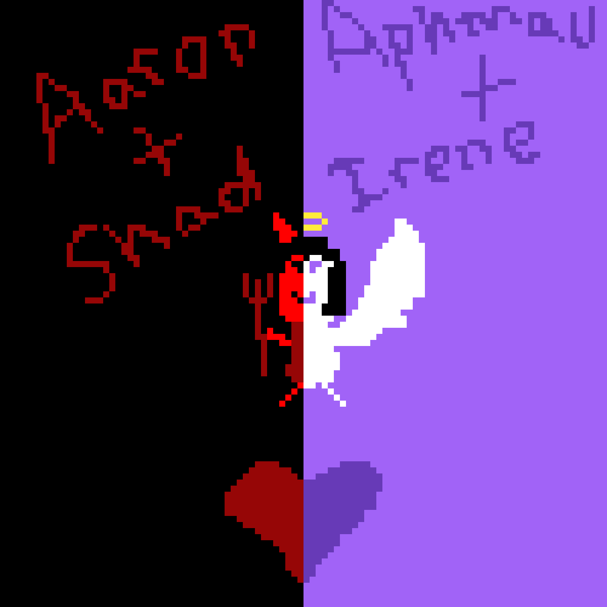 Pixilart - Shad+Irene by Laurmau