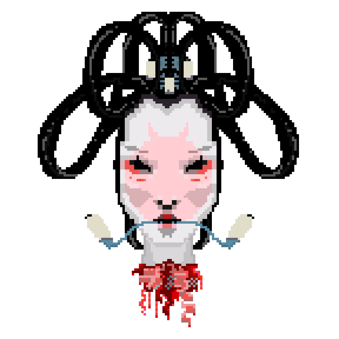 Pixilart - Nukekubi by LEEYOY