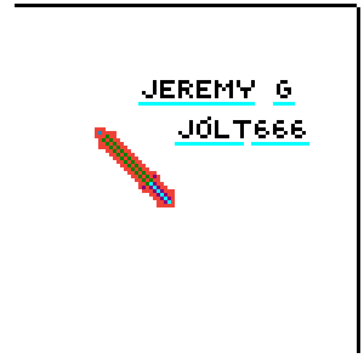 Editing JOLT 666 - Free online pixel art drawing tool - Pixilart