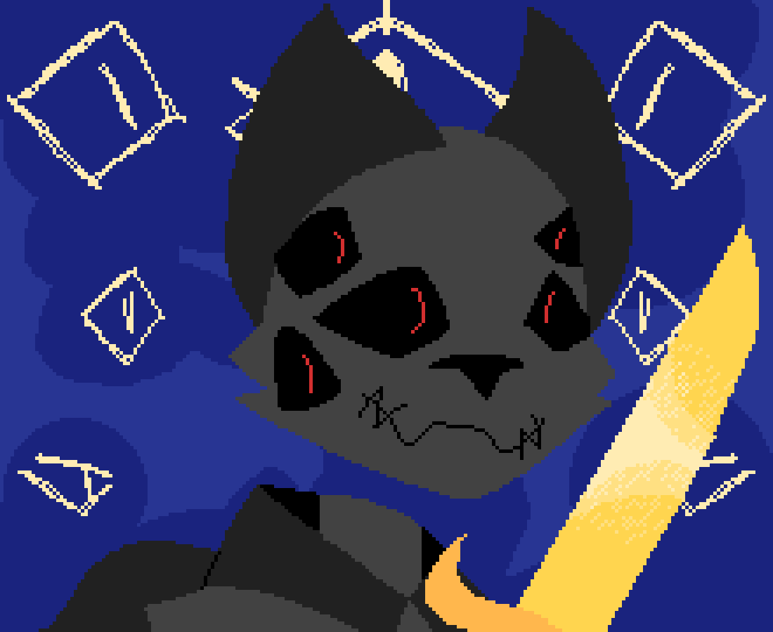 Pixilart - PixilWatch! Starkus: The Black Warrior of the Forest by ...