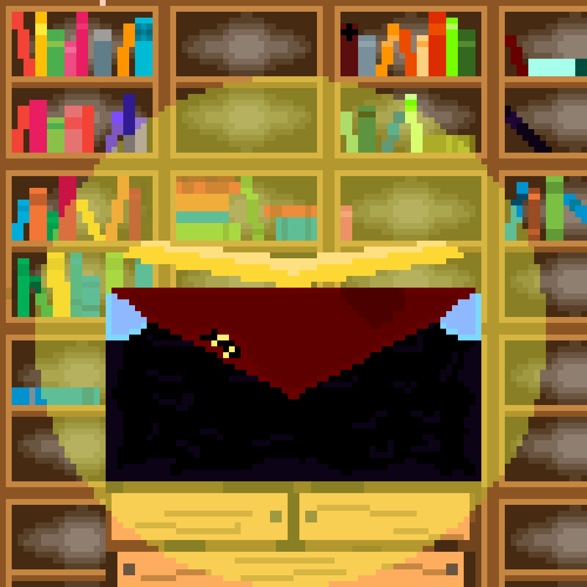 Pixilart - Enchanting table by echo-the-bat