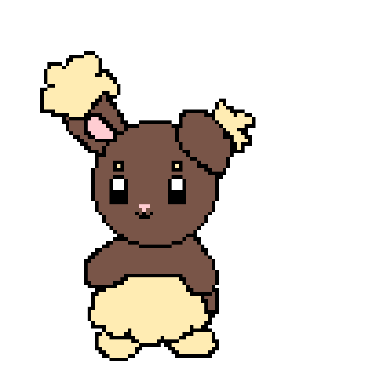 Pixilart - Buneary by poopet