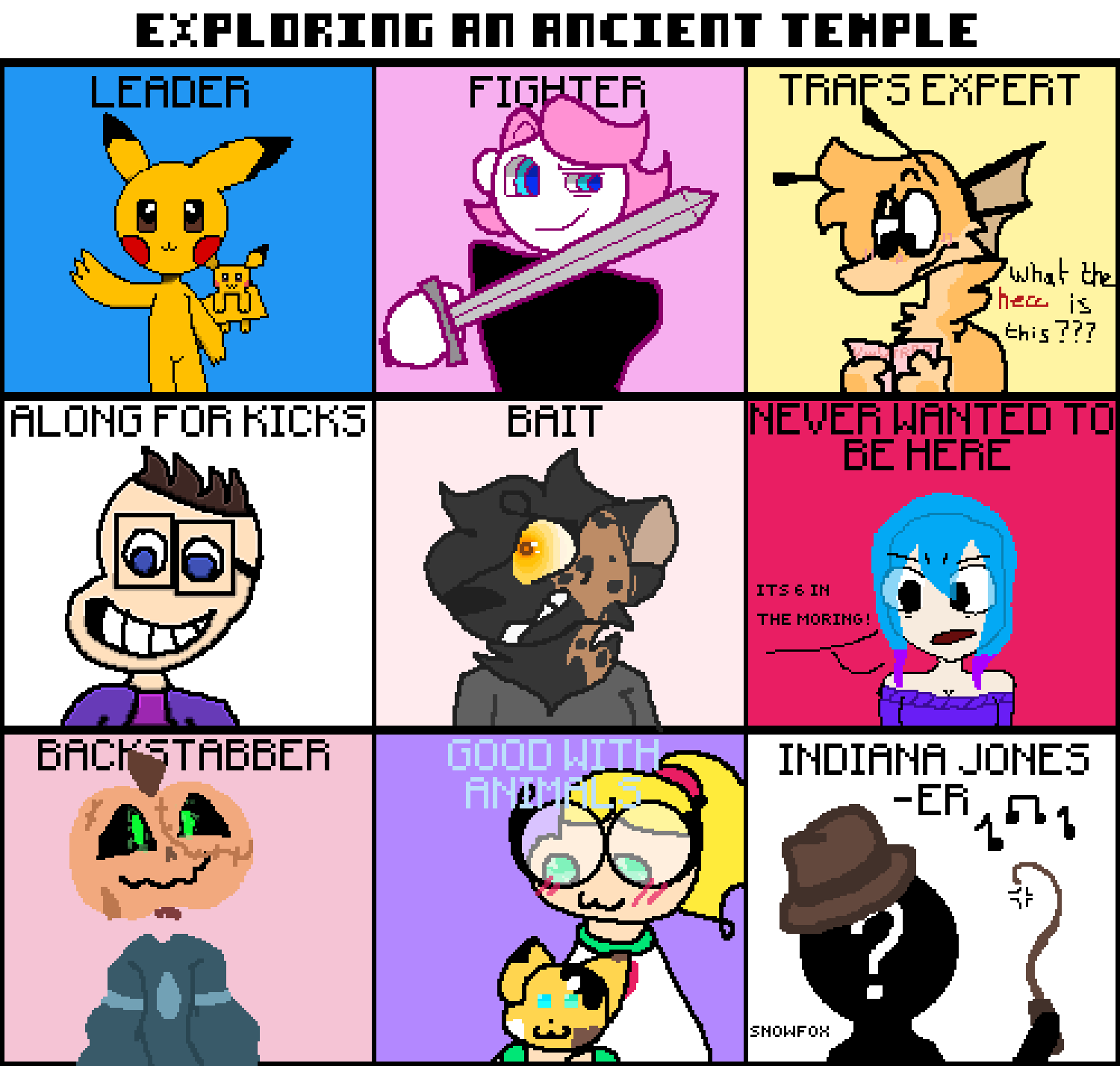 Editing Backstabber - Free online pixel art drawing tool - Pixilart