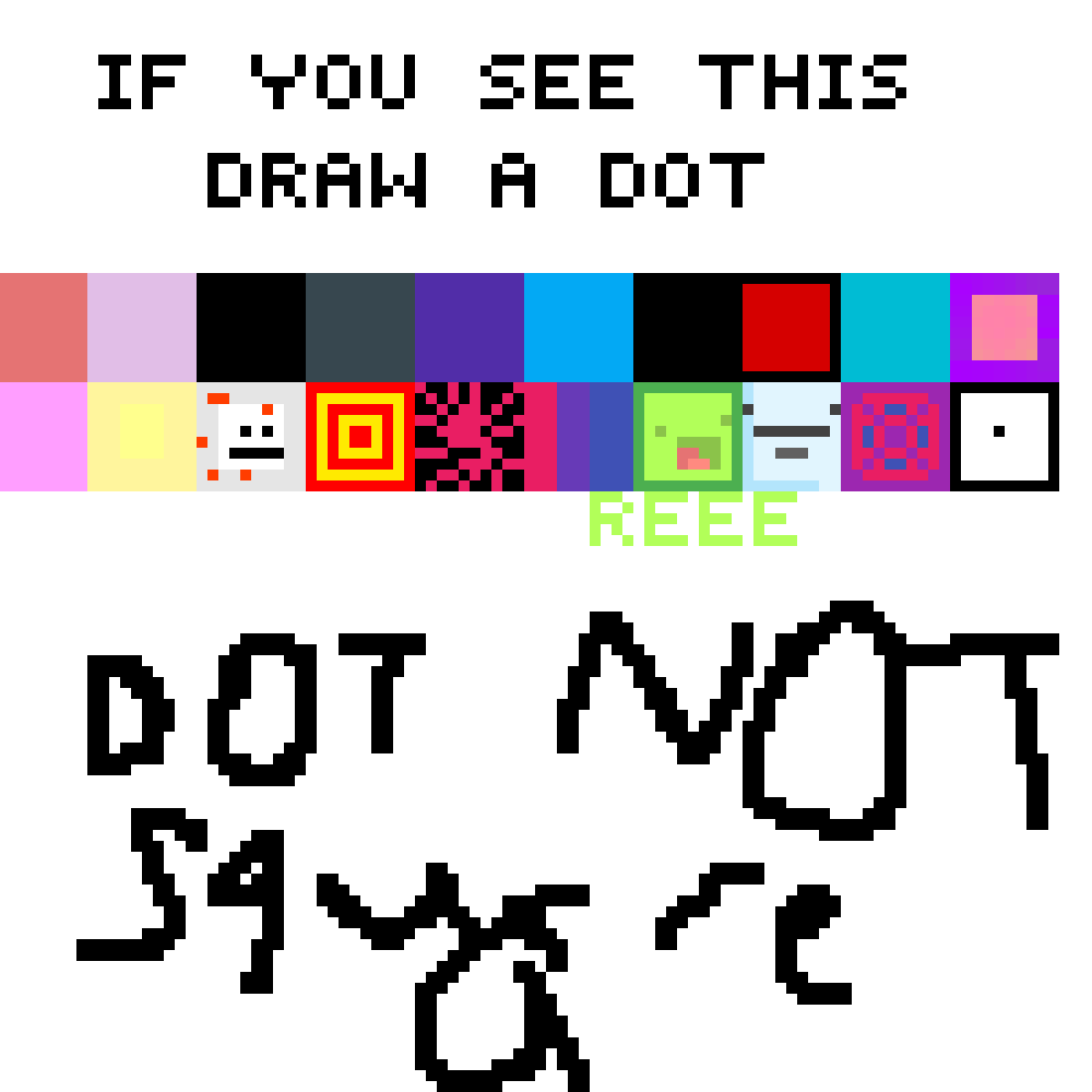Editing DOT NOT SQUARE - Free online pixel art drawing tool - Pixilart