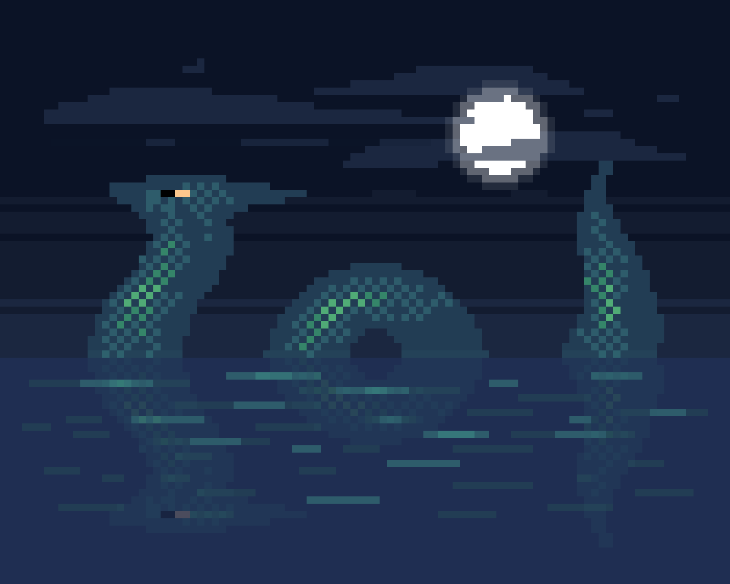 Pixilart - Sea monster by VeryCraftyBoss