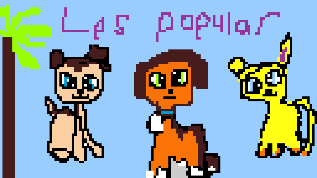 Editing Lps Poupler - Free online pixel art drawing tool - Pixilart