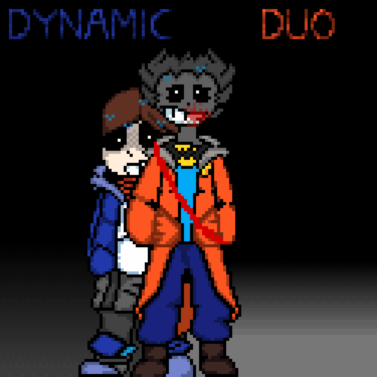 Pixilart - Dynamic Duo Phase 1 5 by PIXELBARKEY2022