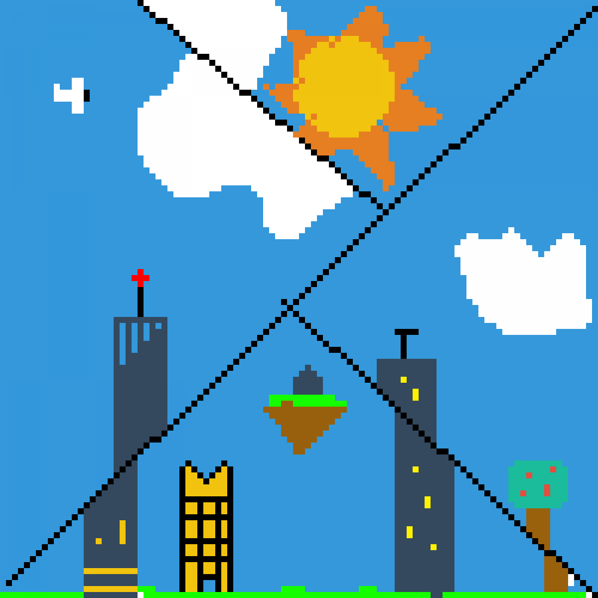 Pixilart - Fractured reality by Jaipixart