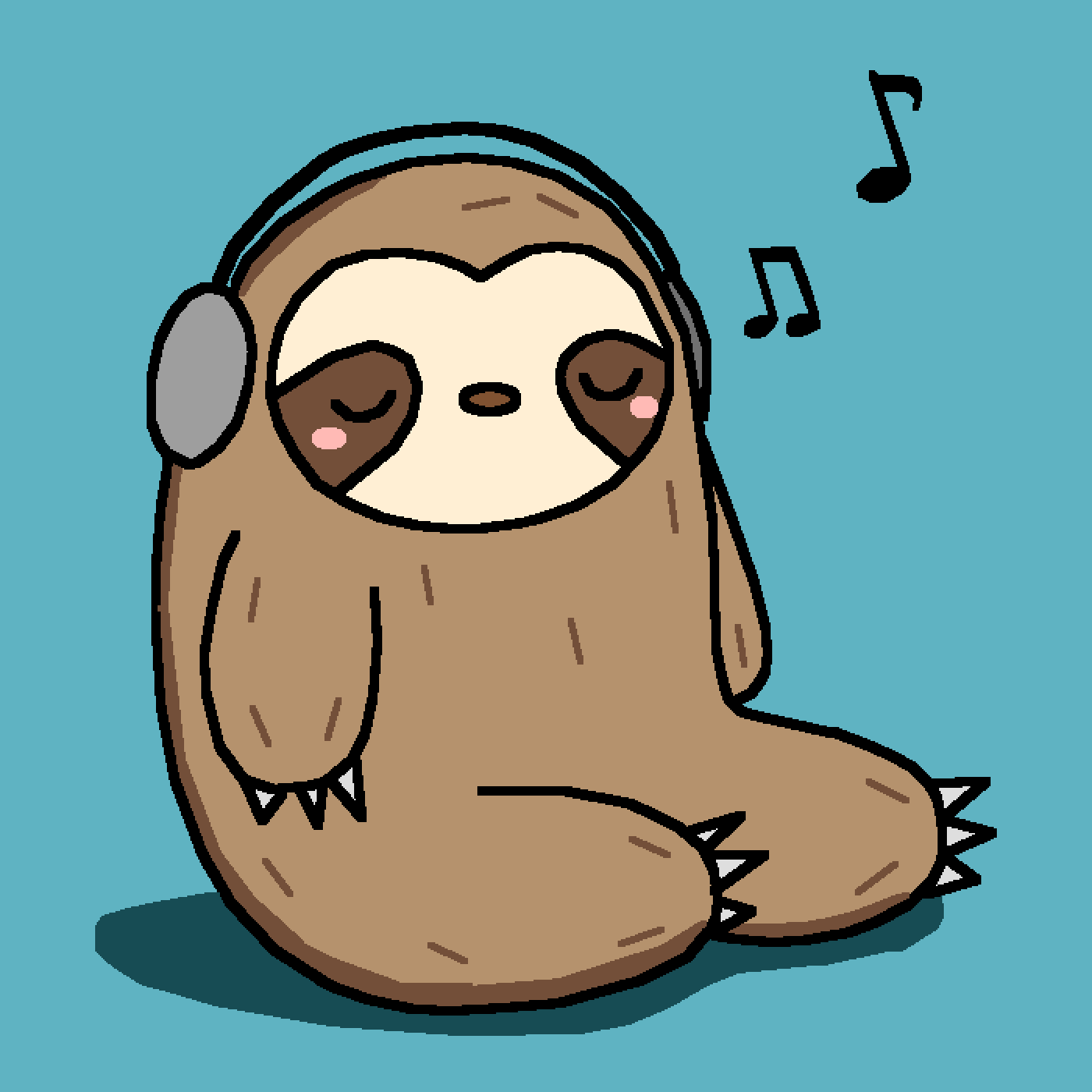 Pixilart - Sloth by BTFF-Army