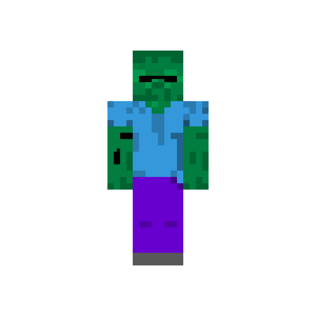 Pixilart - fresh zombie by Anonymous