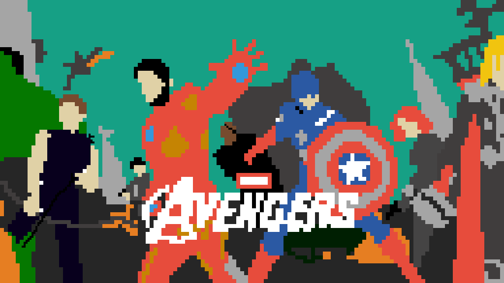Pixilart - The Avengers by emc004