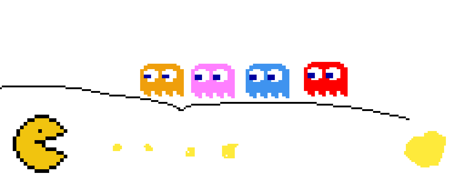 Edición pacman gif - Herramienta gratuita de dibujo en línea de pixel ...