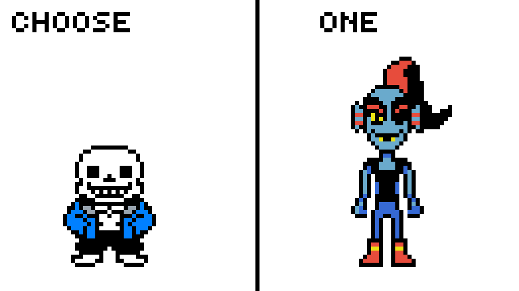 Pixilart - Choose one by Lollie-Wink