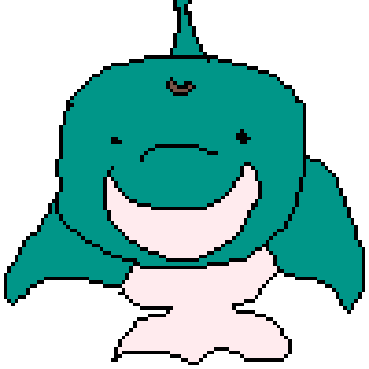 Pixilart - Dolphin by Mikesmulkowski