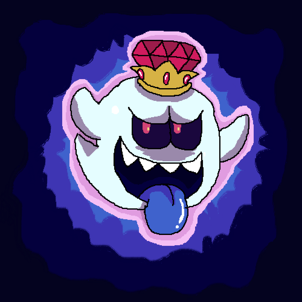 Pixilart - King Boo by Bubb13