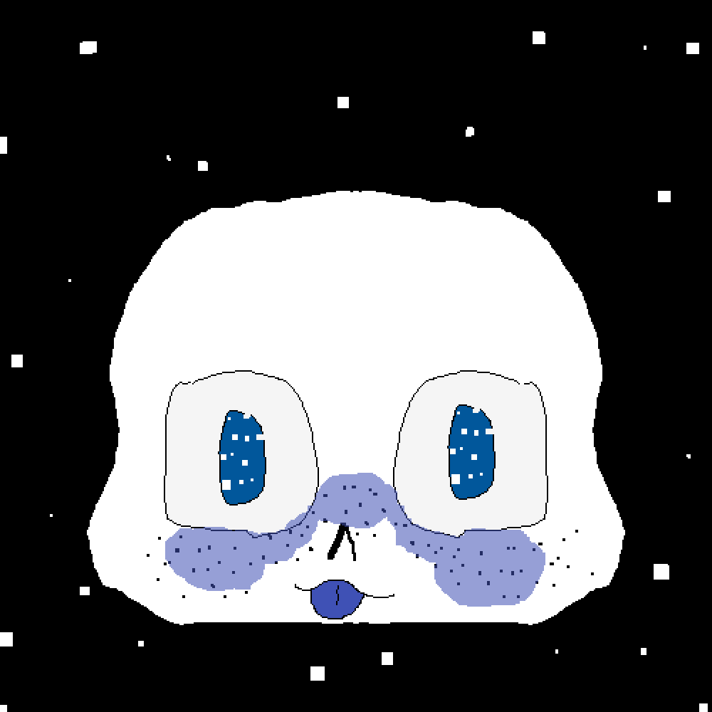 Pixilart - outer sans by shadowdemondUwU