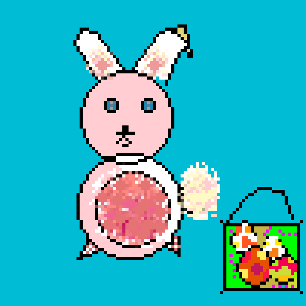 Pixilart - Default Bunny lol by AJohn4