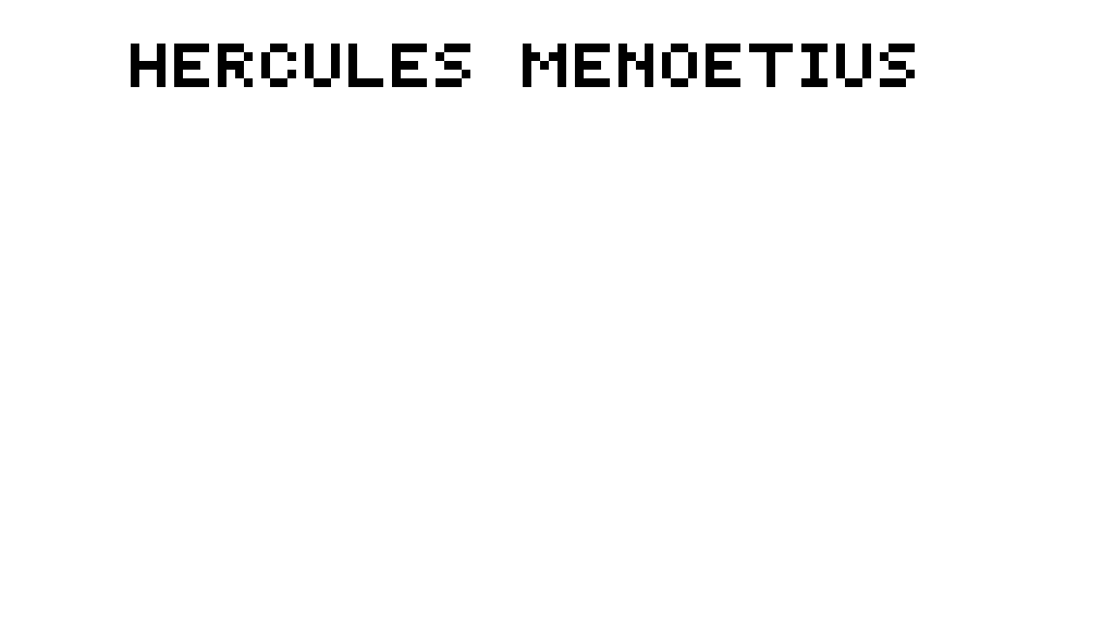Pixilart - HERCULES MENOETIUS by Crazycatgurl