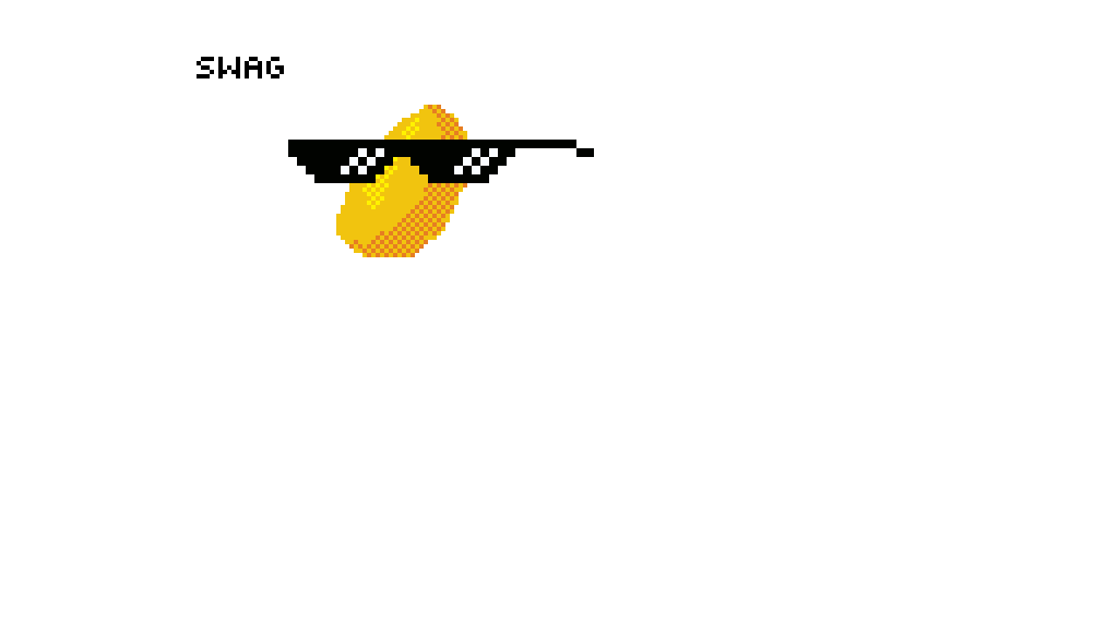Pixilart - swag potato by cilje02