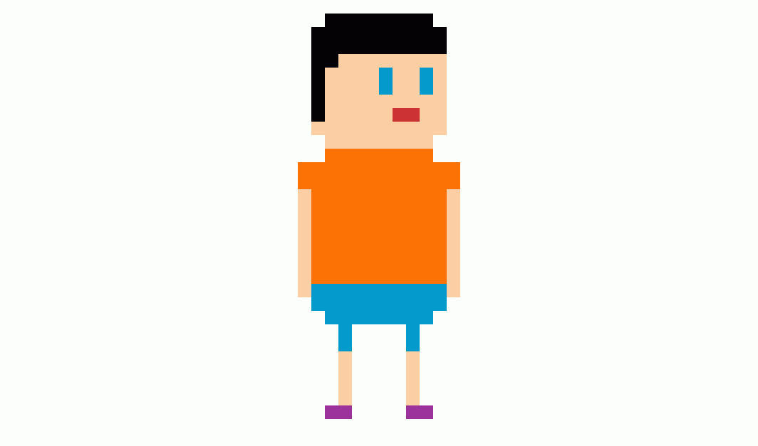 Editing little boy11 - Free online pixel art drawing tool - Pixilart
