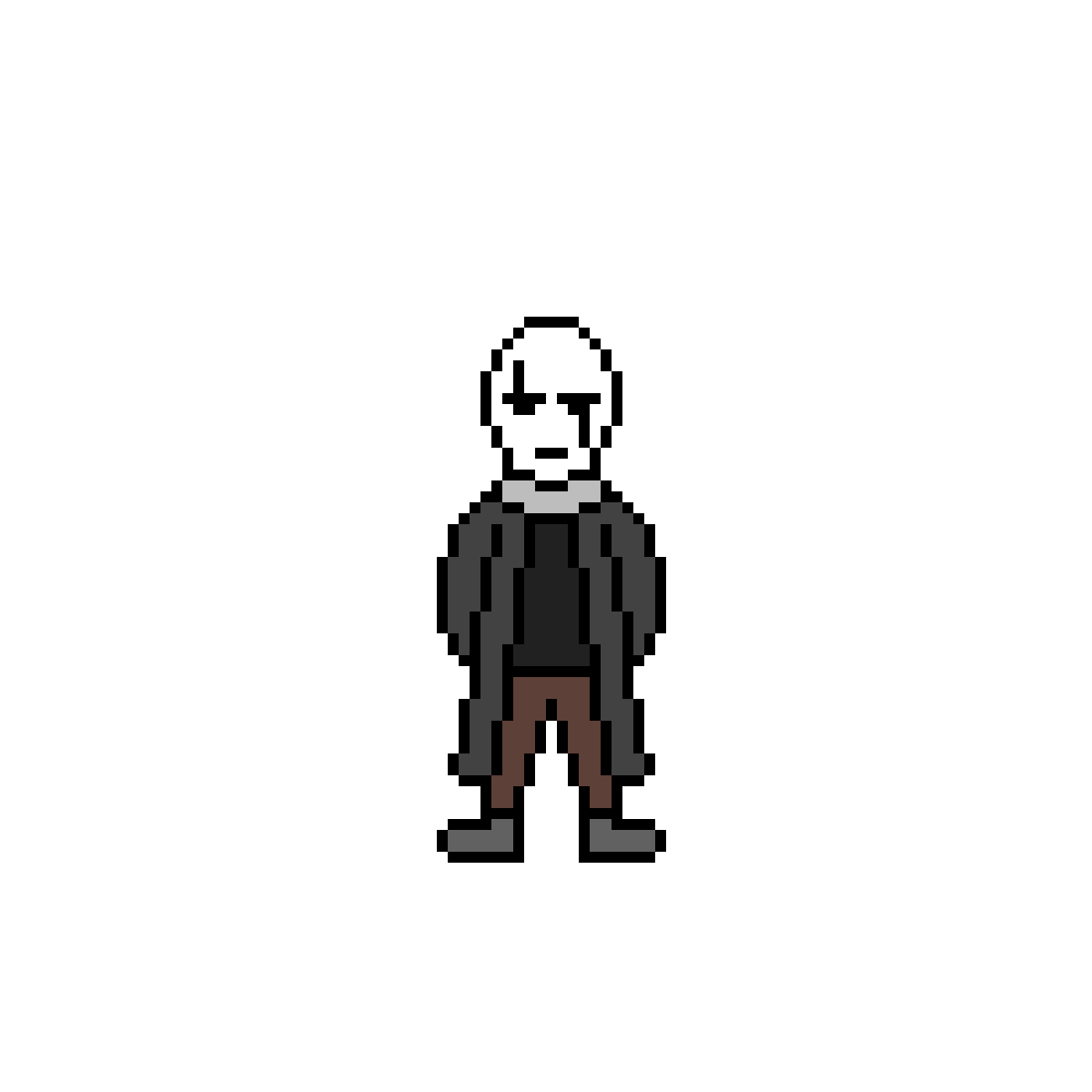Pixilart - Glitchtale Gaster gif by Jaytin