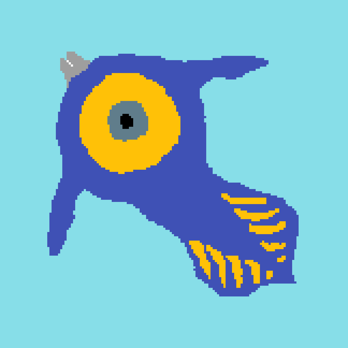 Pixilart - Peeper fish subnautica by WaterLettuceYT