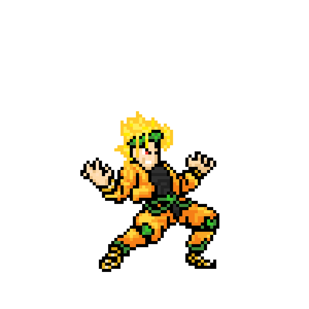 Pixilart - DIO ZA WARUDO by nicmaster