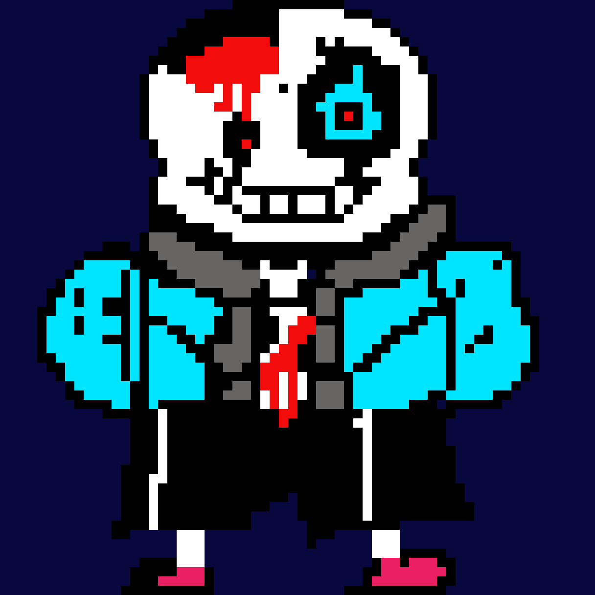 Pixilart - Random sans I drew by FirecrackerFRED
