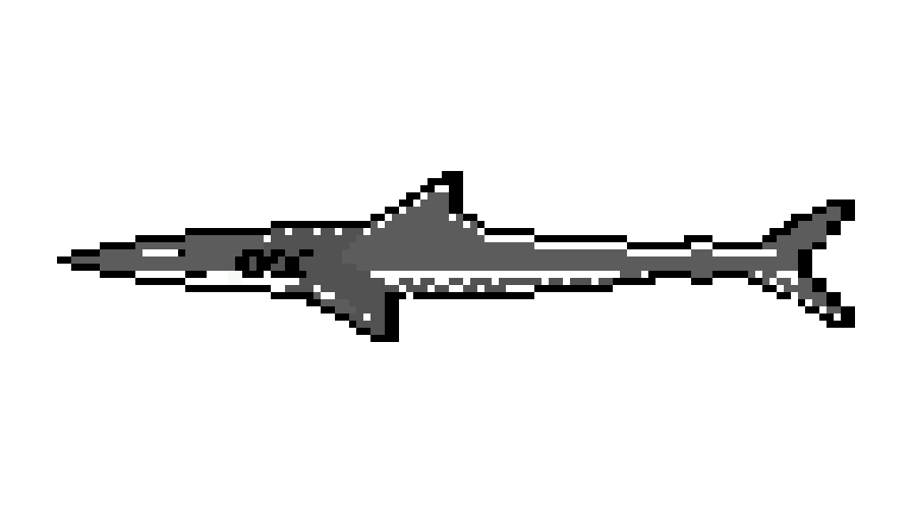 Pixilart - Shark by Anonymous123