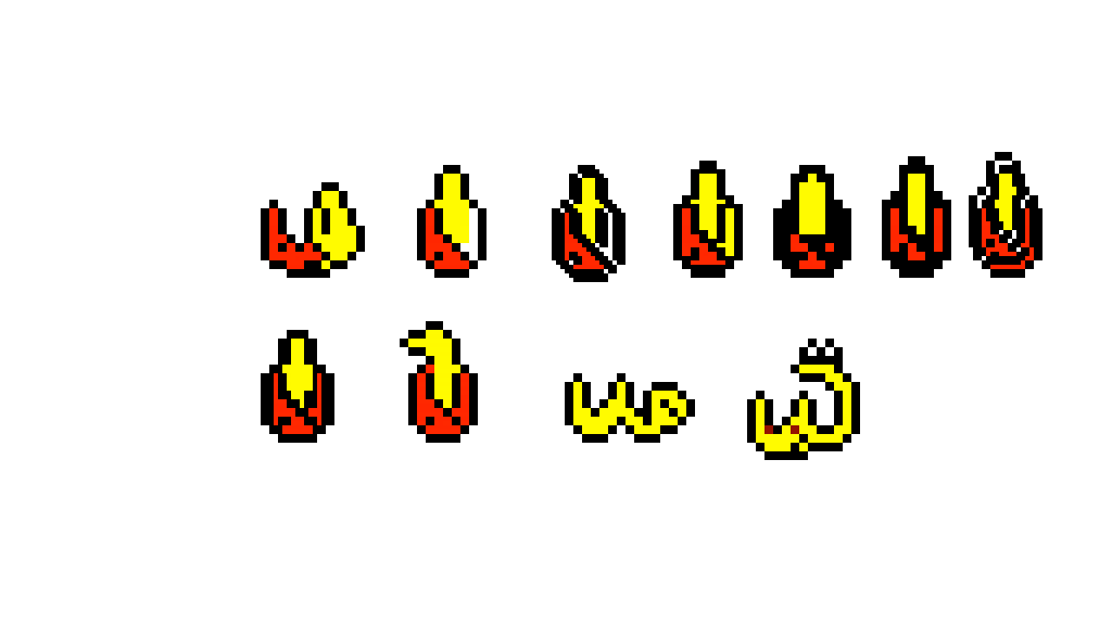 Editing trying to create sprites - Free online pixel art drawing tool ...